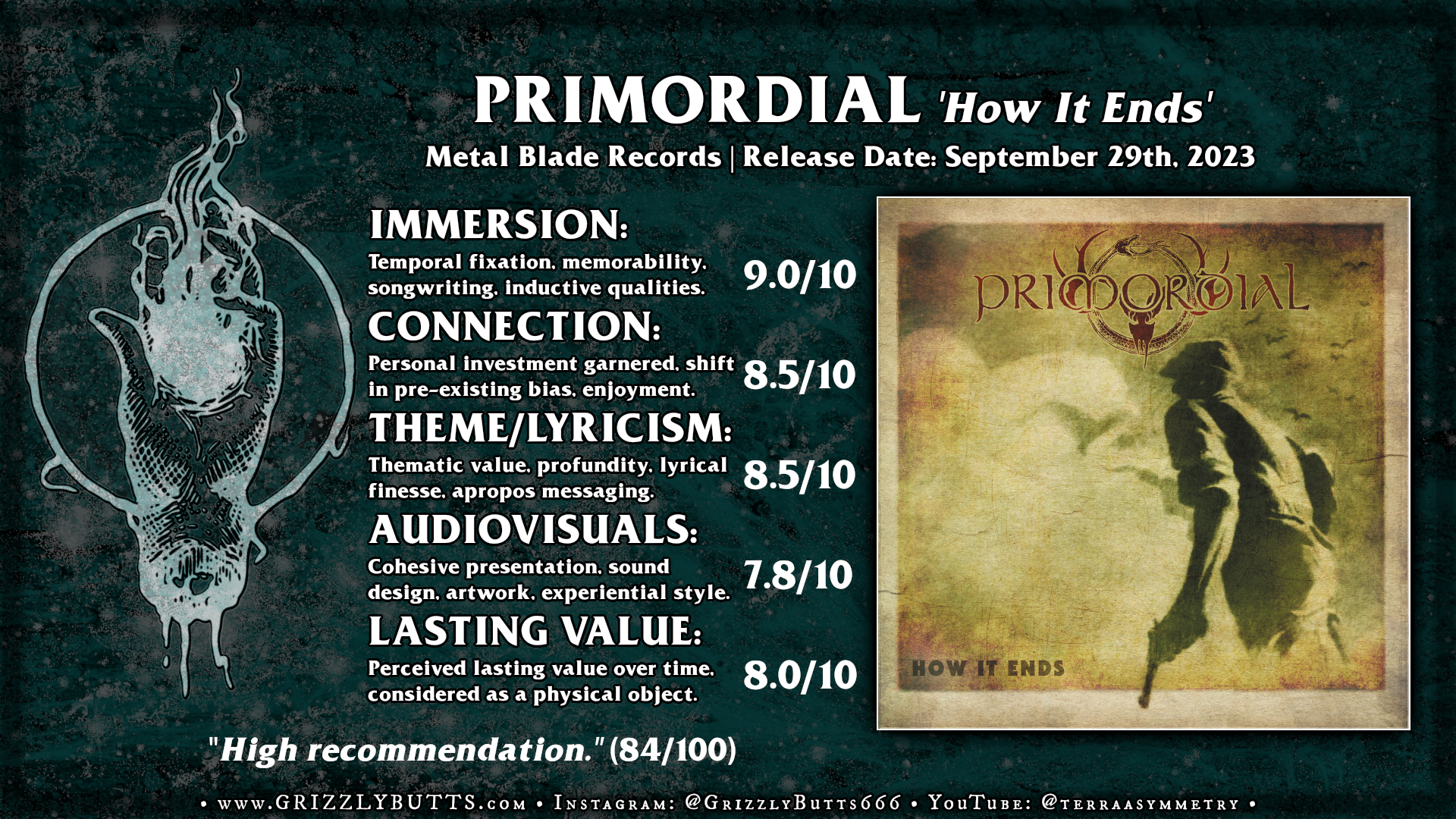 PRIMORDIAL – How it Ends (2023) | REVIEW