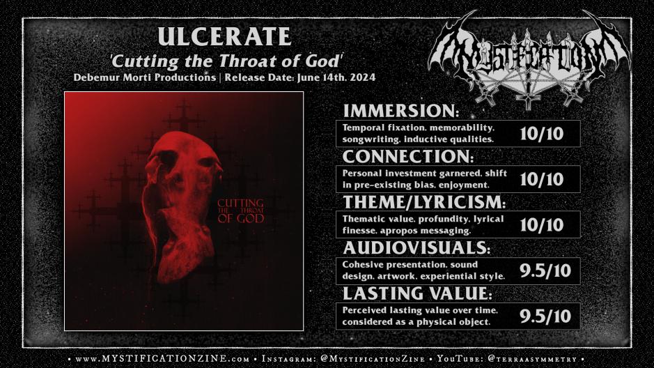 ULCERATE – Cutting the Throat of God (2024) | REVIEW