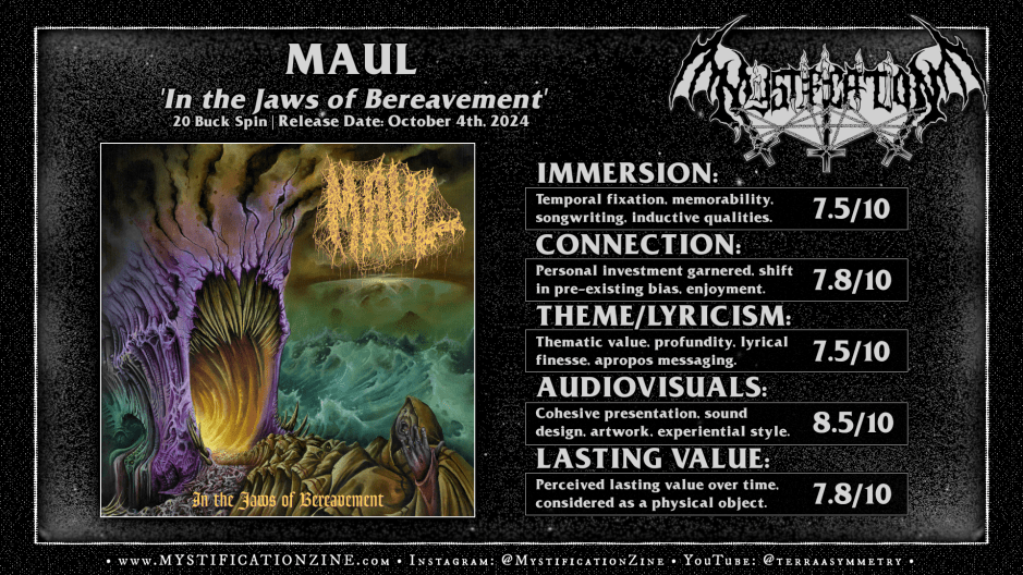MAUL – In the Jaws of Bereavement (2024) | REVIEW