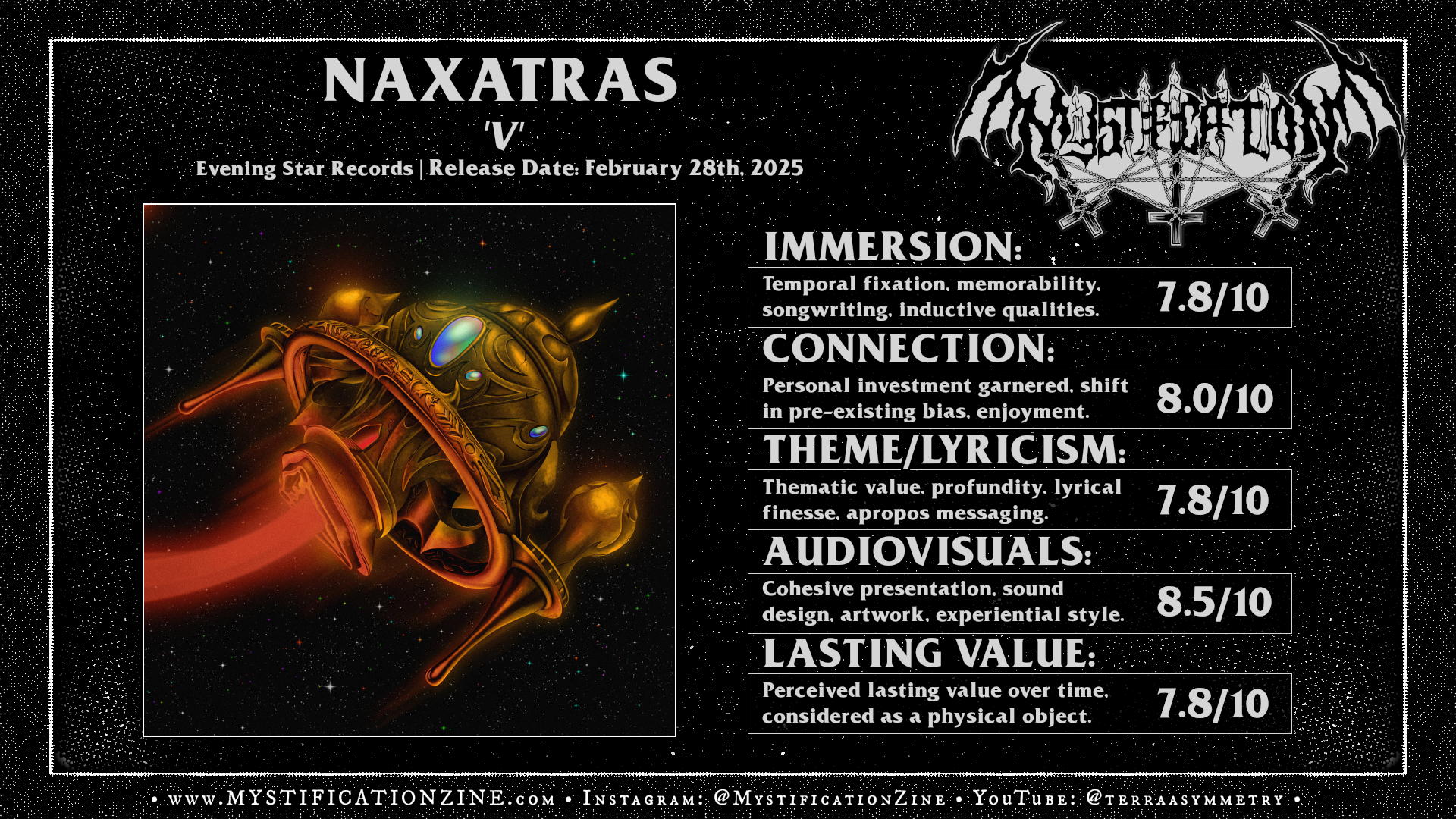 NAXATRAS – V (2025) | REVIEW