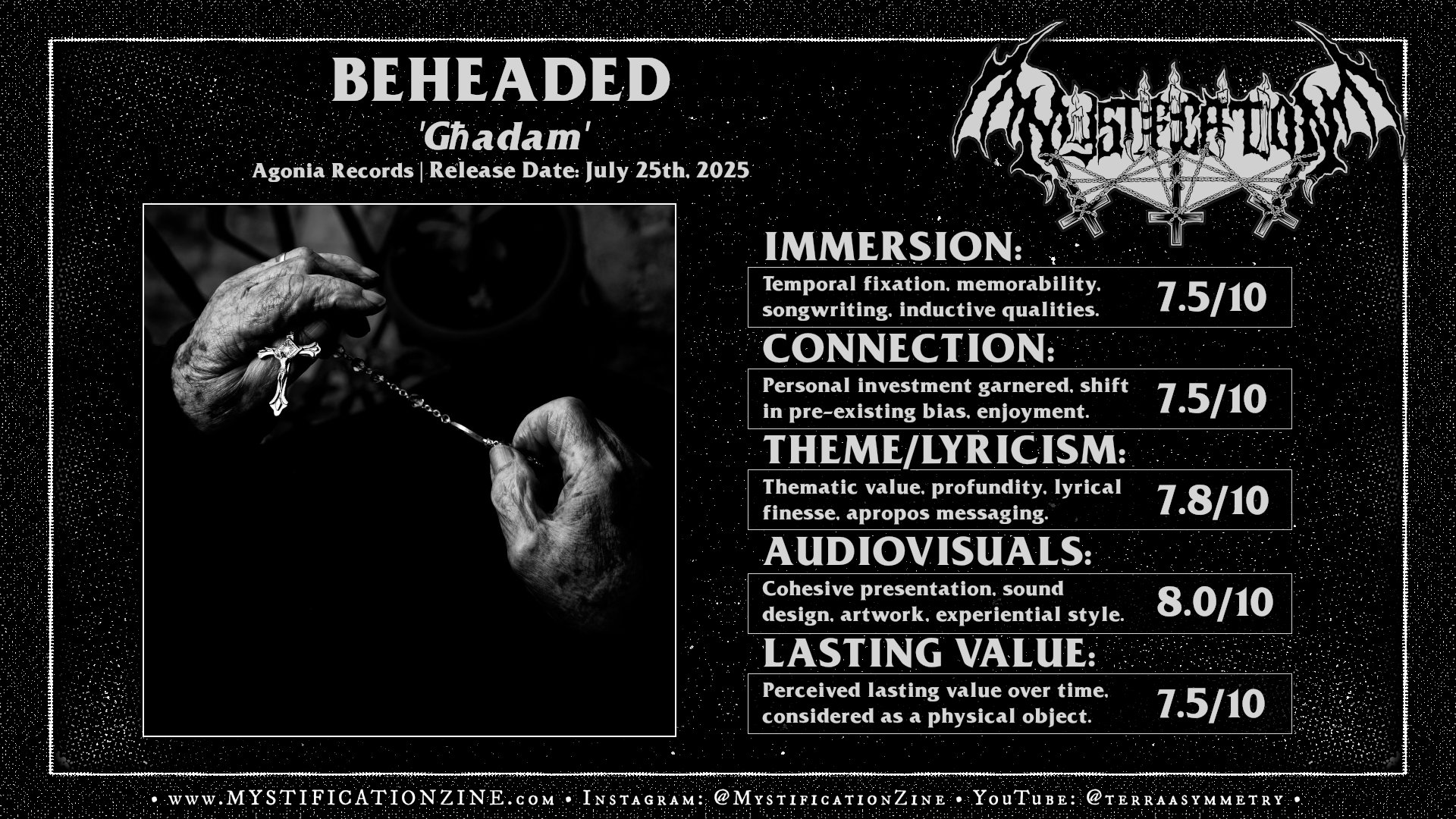 BEHEADED – Għadam (2025) | REVIEW