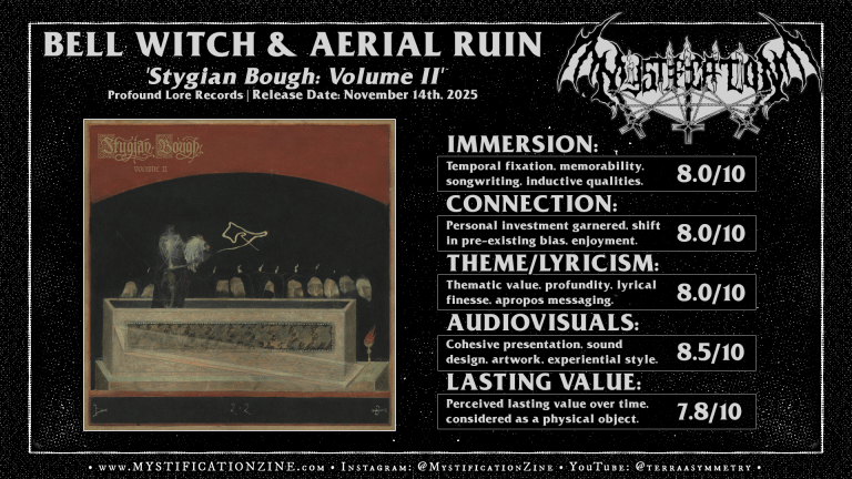 BELL WITCH & AERIAL RUIN – Stygian Bough: Volume II (2025) | REVIEW