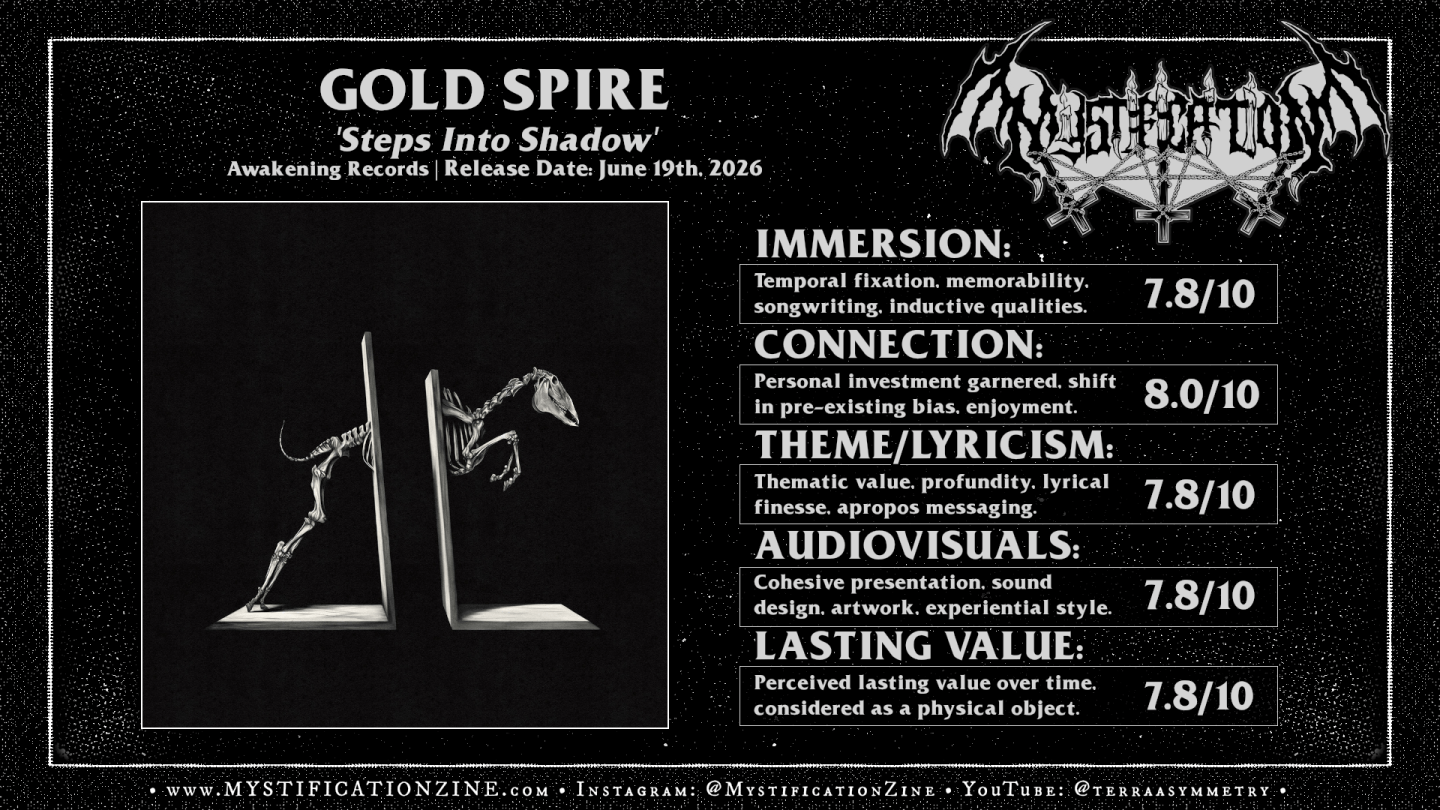 GOLD SPIRE – Steps Into Shadow (2026) | REVIEW